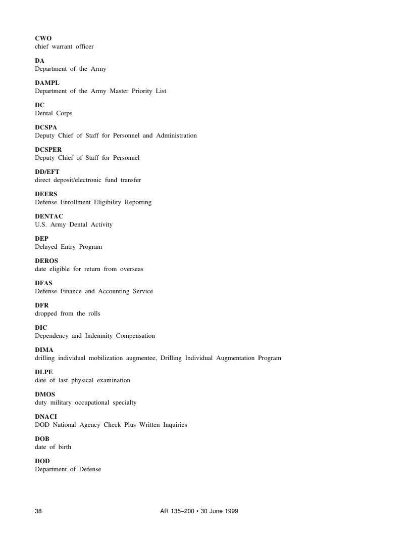 Army Regulation Activity Duty PDF Form - FormsPal