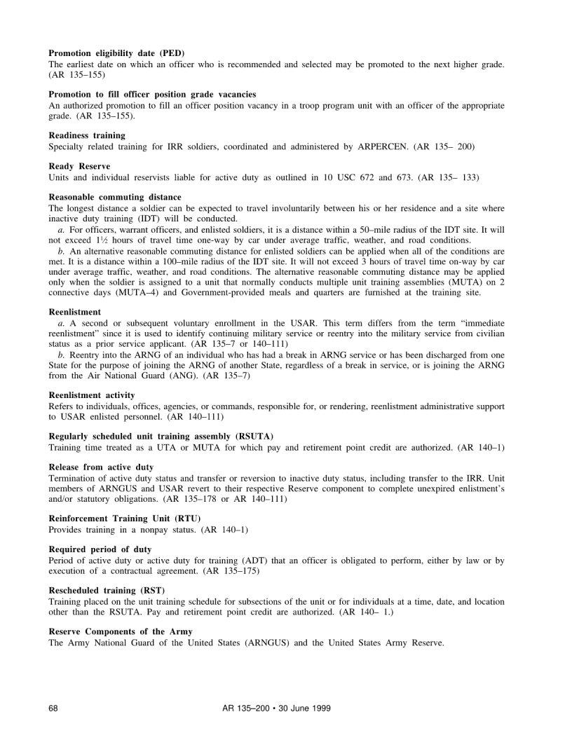 Army Regulation Activity Duty PDF Form - FormsPal