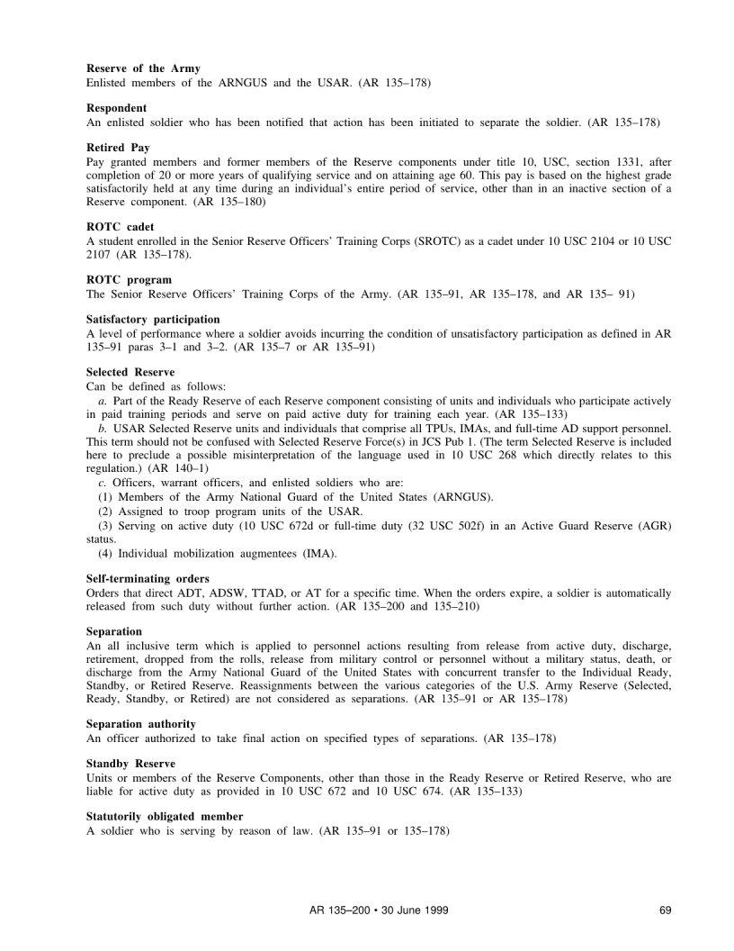 Army Regulation Activity Duty PDF Form - FormsPal