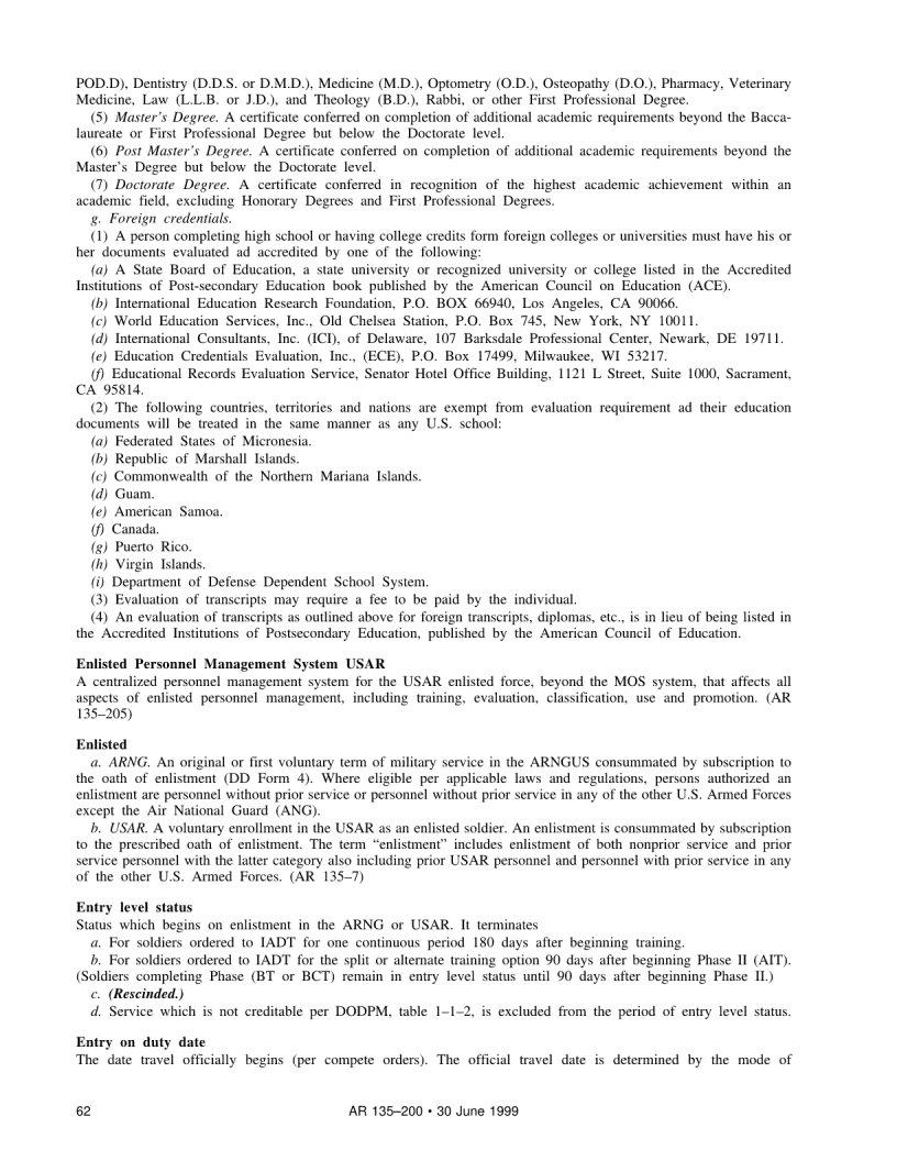 Army Regulation Activity Duty PDF Form - FormsPal