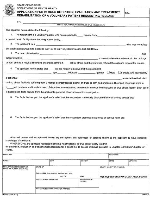 Detention Form ≡ Fill Out Printable PDF Forms Online