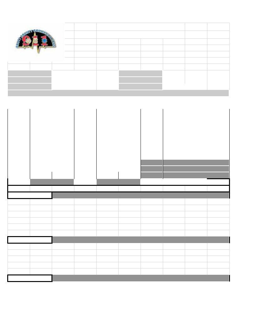 Dispatcher Training Evaluation PDF Form - FormsPal
