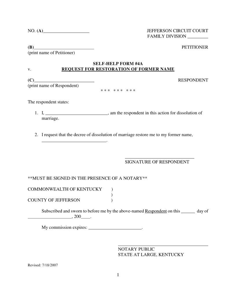 Form 1A Marriage ≡ Fill Out Printable PDF Forms Online