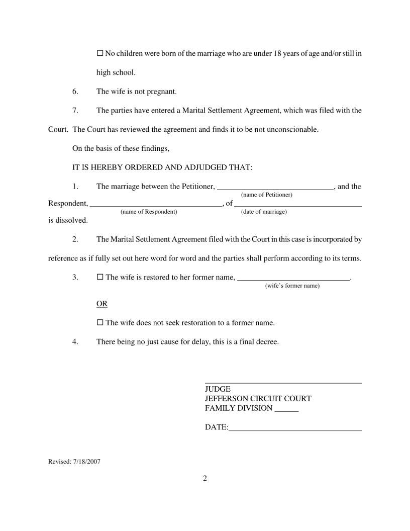 Form 1A Marriage ≡ Fill Out Printable PDF Forms Online
