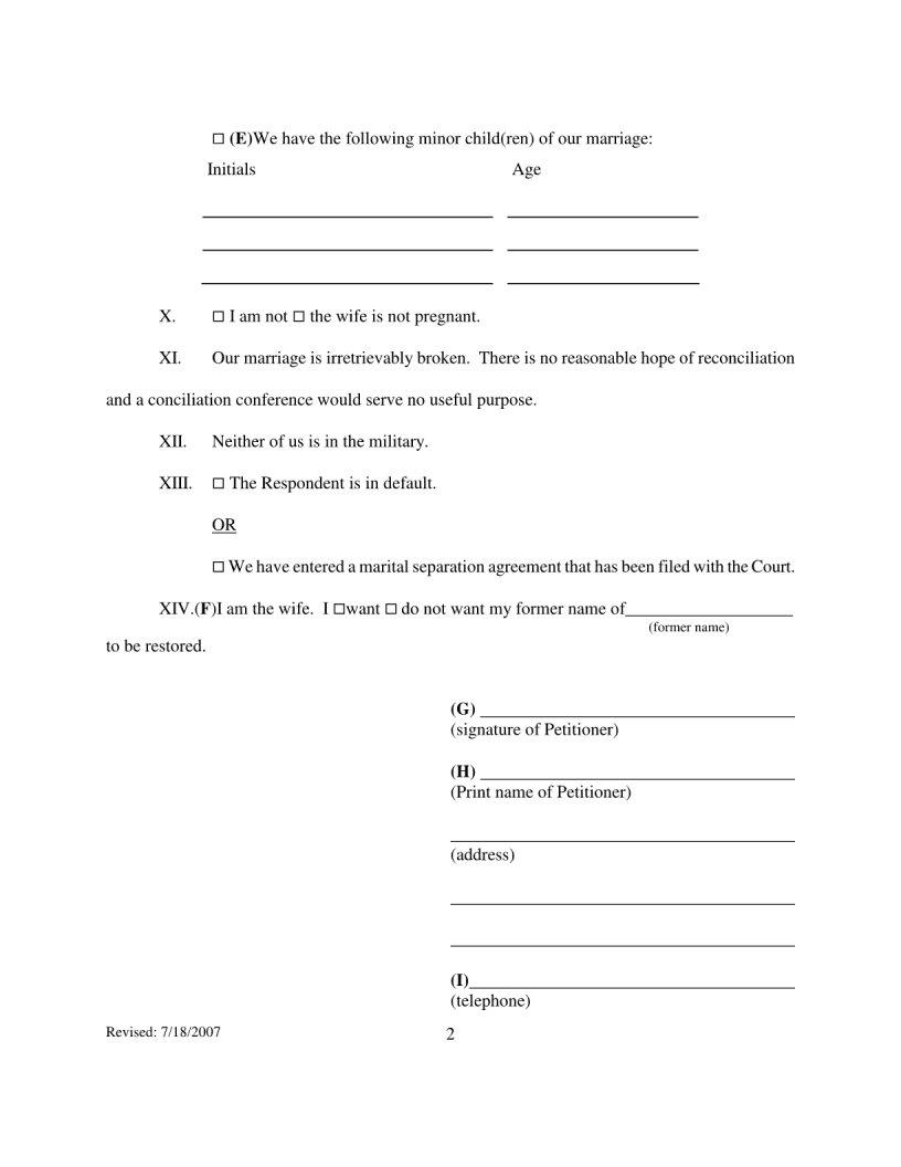 Form 1A Marriage ≡ Fill Out Printable PDF Forms Online