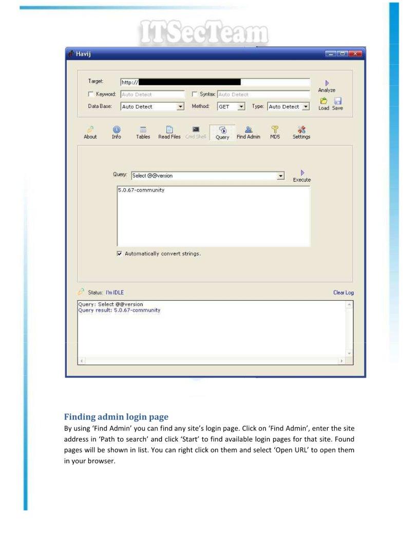 Havij Online Form ≡ Fill Out Printable PDF Forms Online