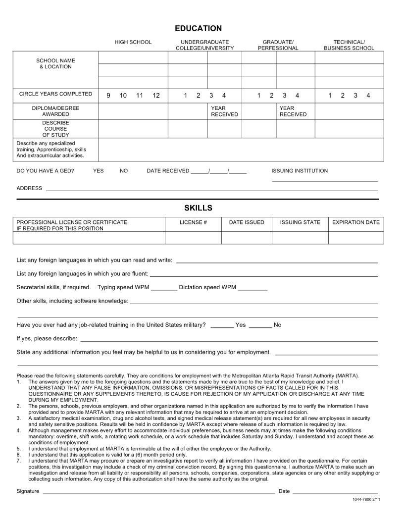 Marta Police Officer Form ≡ Fill Out Printable PDF Forms Online