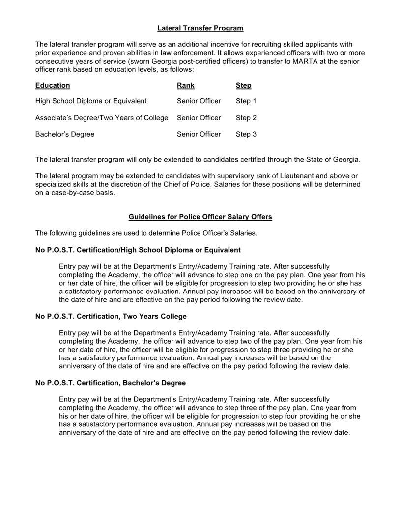 Marta Police Officer Form ≡ Fill Out Printable PDF Forms Online