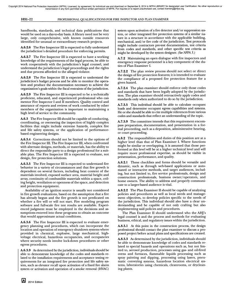 Nfpa Plan Examiner Form ≡ Fill Out Printable PDF Forms Online