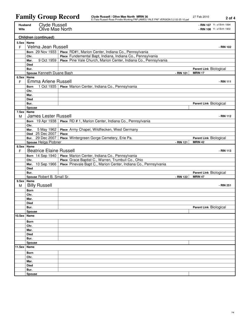 Pedigree Chart Form ≡ Fill Out Printable PDF Forms Online