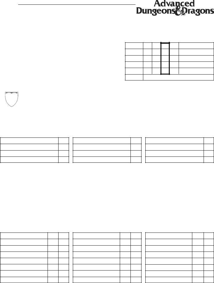 Add Character Sheet ≡ Fill Out Printable PDF Forms Online