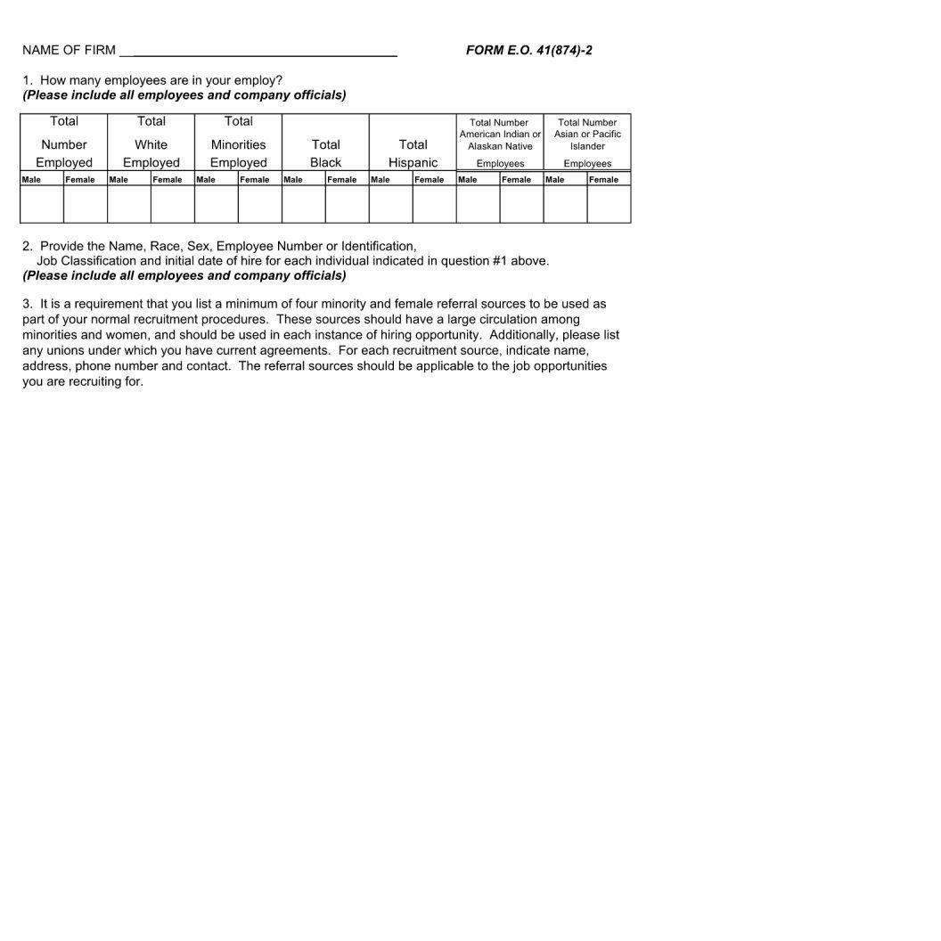 Affirmative Action Plan ≡ Fill Out Printable PDF Forms Online