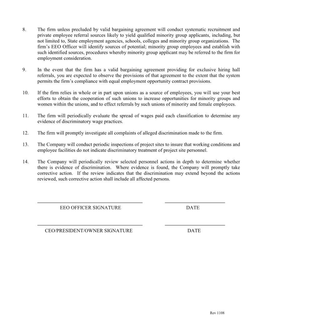 Affirmative Action Plan ≡ Fill Out Printable PDF Forms Online