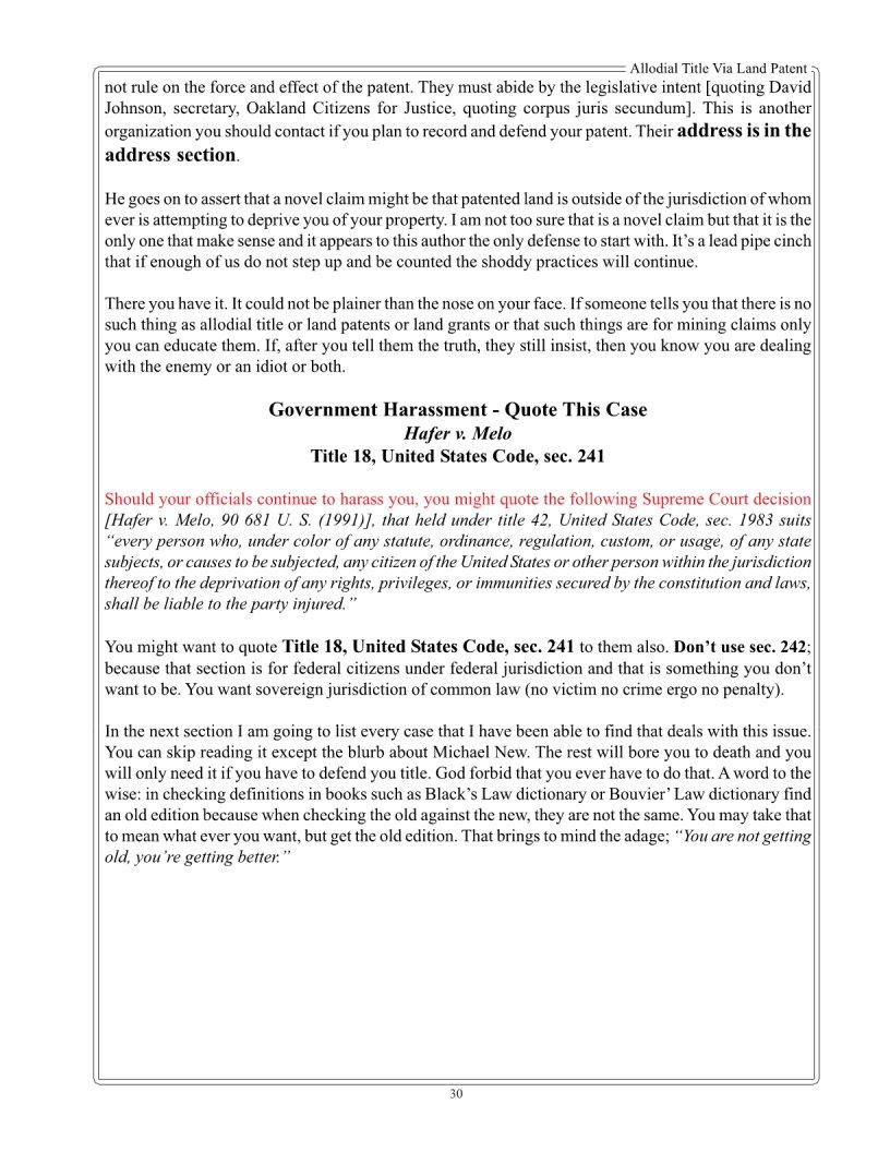 Allodial Title ≡ Fill Out Printable PDF Forms Online