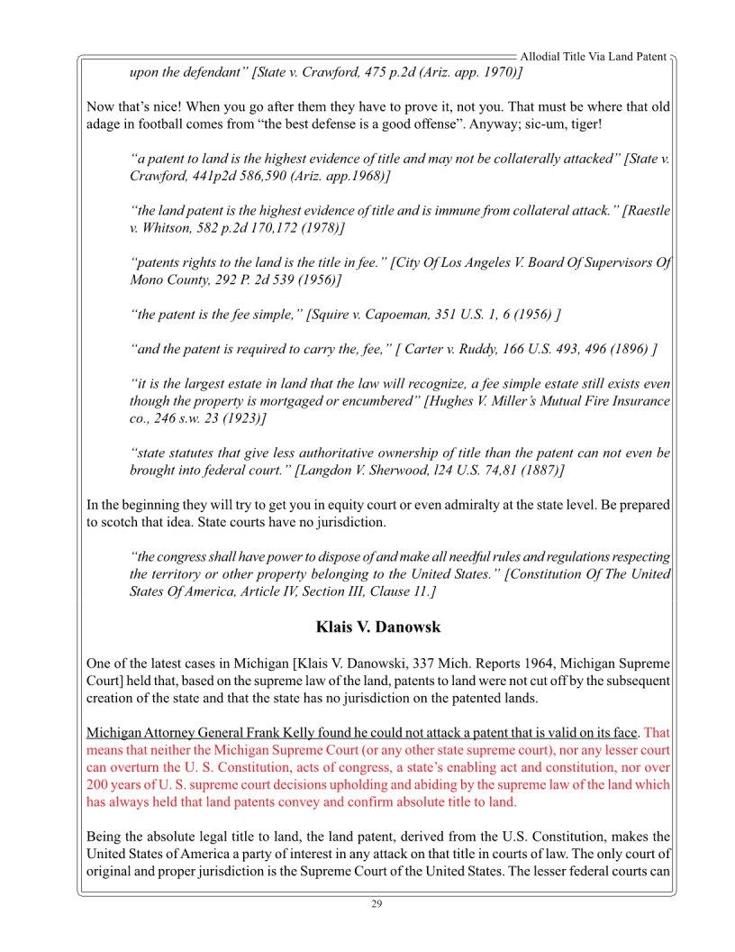 Allodial Title ≡ Fill Out Printable PDF Forms Online