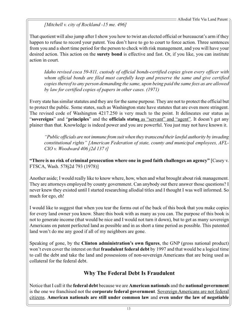 Allodial Title ≡ Fill Out Printable PDF Forms Online