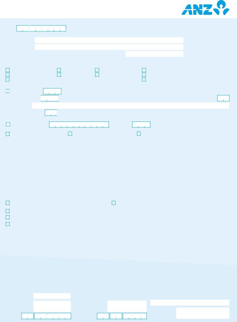 Anz Telegraphic Transfer Form ≡ Fill Out Printable PDF Forms Online