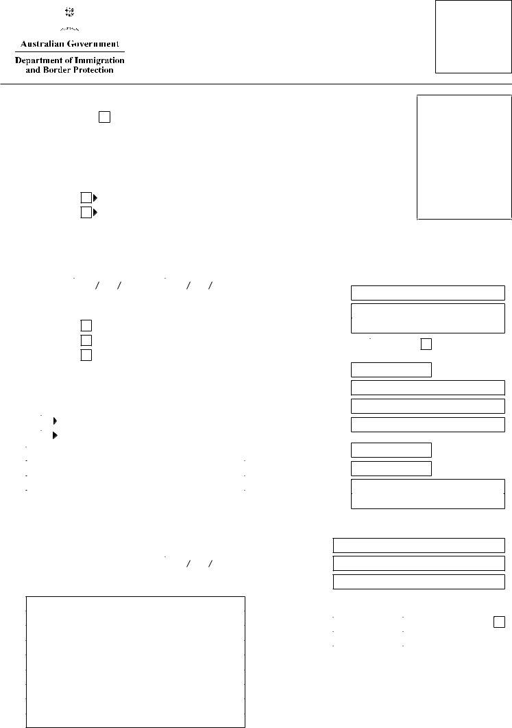 Australia Application Visa PDF Form - FormsPal