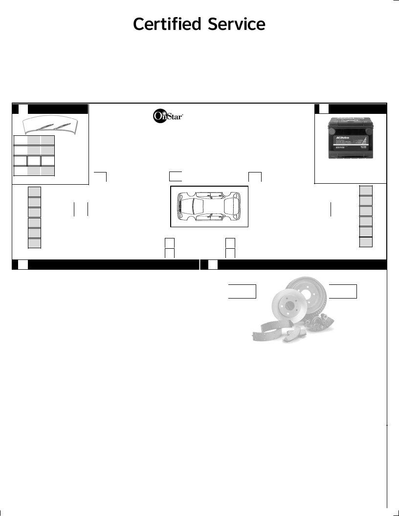 Automobile Service Checklist ≡ Fill Out Printable PDF Forms Online