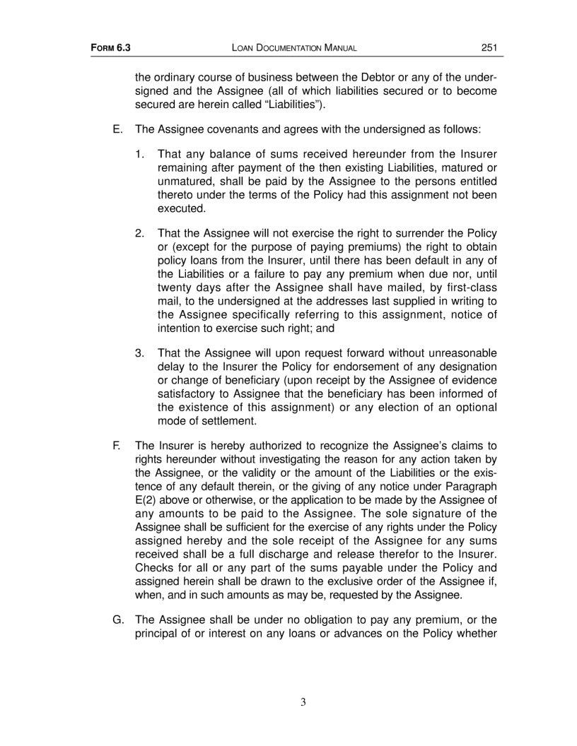 Blamk Free Printable Life Insurance List PDF Form - FormsPal