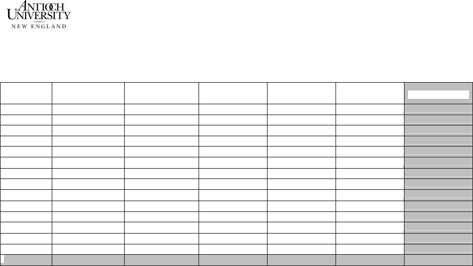 Blank Supervision Hours Form ≡ Fill Out Printable PDF Forms Online