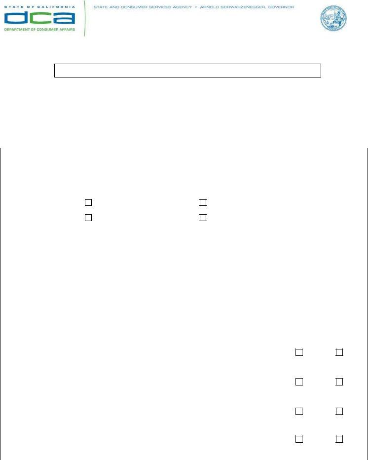 California Dca Form Gsr 1 ≡ Fill Out Printable PDF Forms Online
