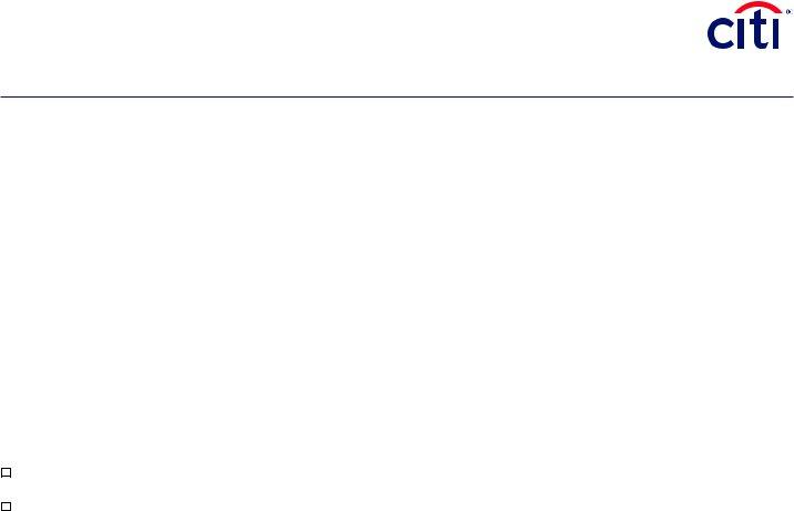 Citibank Credit Card Address Change PDF Form - FormsPal