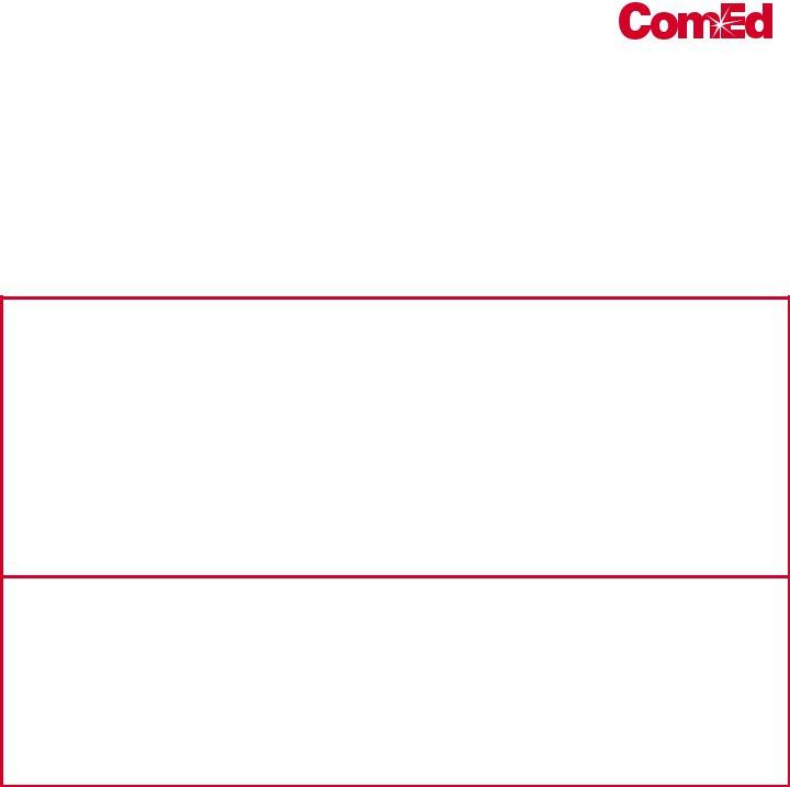 Comed 1800 ≡ Fill Out Printable PDF Forms Online