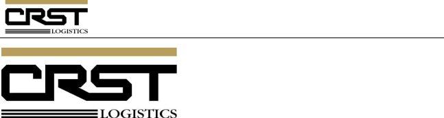 Crst Logistics Carrier Packet ≡ Fill Out Printable PDF Forms Online