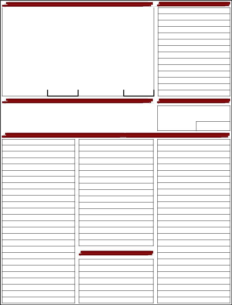 D20 Modern Sheet ≡ Fill Out Printable PDF Forms Online