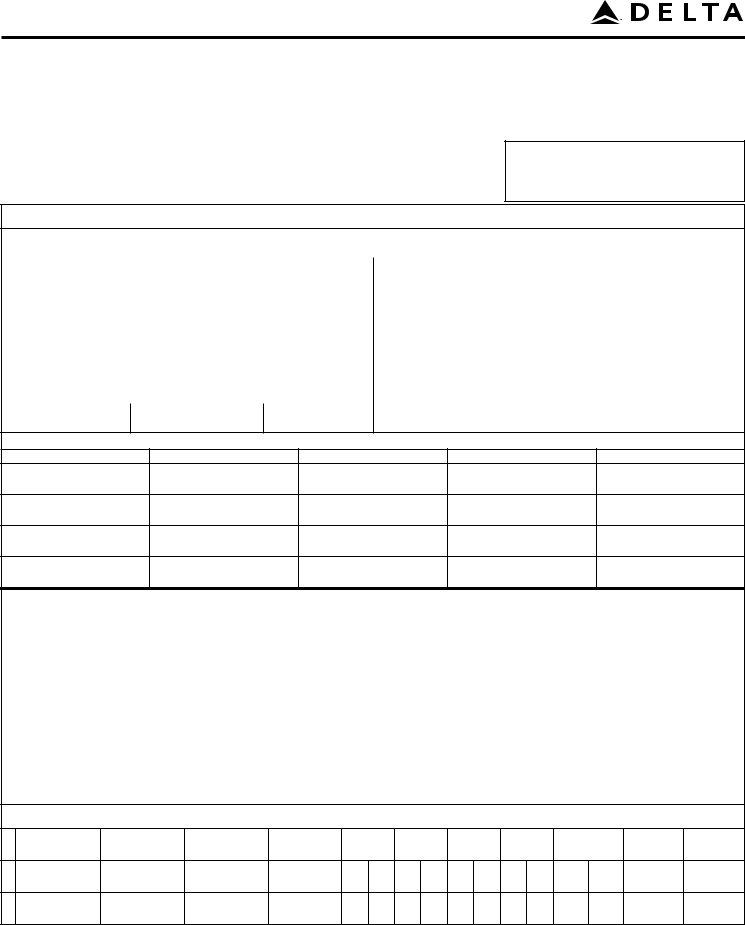 Delta Form Property ≡ Fill Out Printable PDF Forms Online