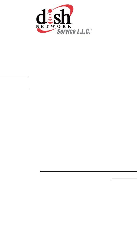 Dish Network Landlord Agreement Form ≡ Fill Out Printable PDF Forms Online