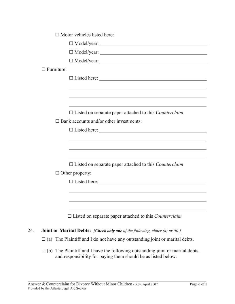 Divorce Decree Sample ≡ Fill Out Printable PDF Forms Online