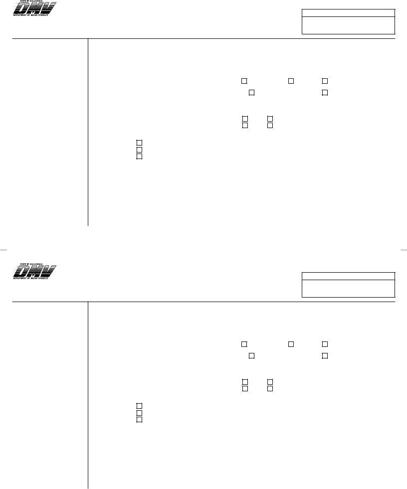 Dmv Form Dl 142 ≡ Fill Out Printable PDF Forms Online
