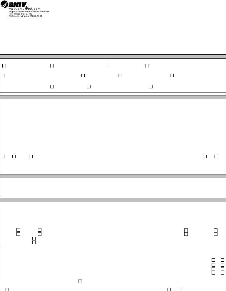 Dmv Form Vsa 14 ≡ Fill Out Printable PDF Forms Online