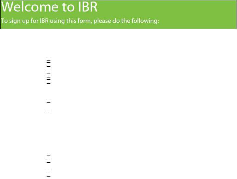 Income Based Repayment ≡ Fill Out Printable PDF Forms Online