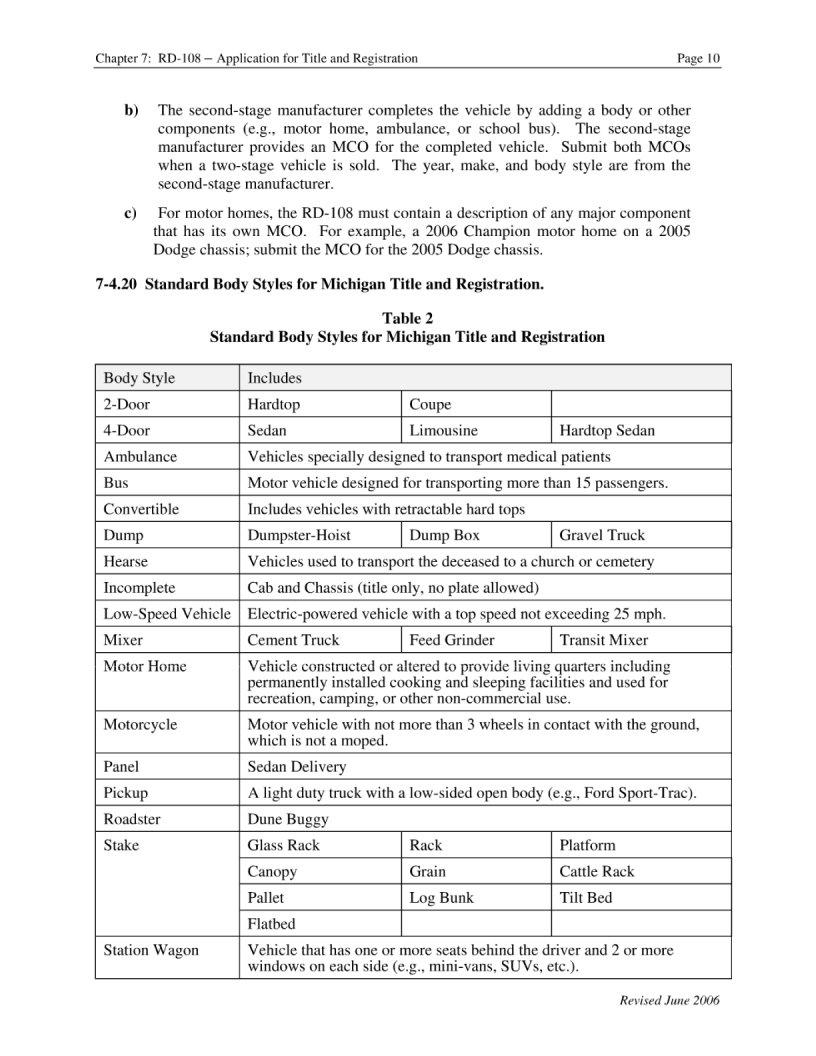 Michigan Category Weight ≡ Fill Out Printable PDF Forms Online