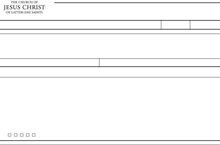 Missionary Recommendation Checklist ≡ Fill Out Printable PDF Forms Online