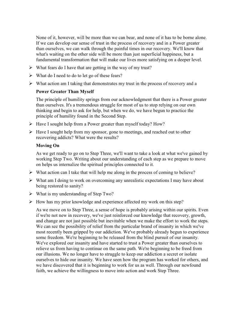 Na Step Working Guide ≡ Fill Out Printable PDF Forms Online