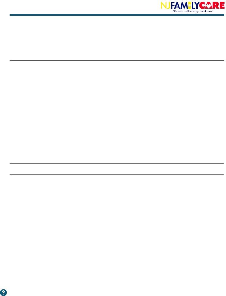 Njfamilycare Application ≡ Fill Out Printable PDF Forms Online