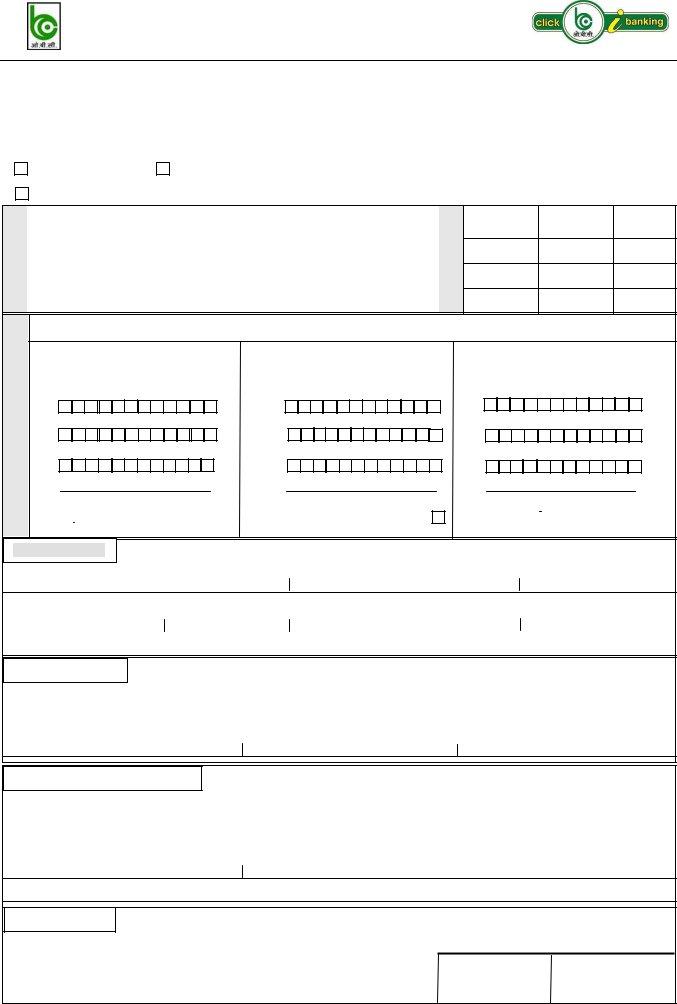 Obc Mobile Banking Form ≡ Fill Out Printable PDF Forms Online