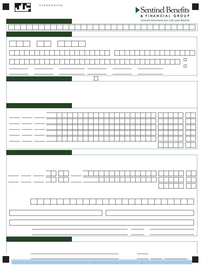 Sentinel Benefits Reimbursement Claim PDF Form - FormsPal
