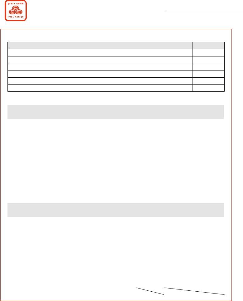 State Farm Personal Financial Statement PDF Form - FormsPal