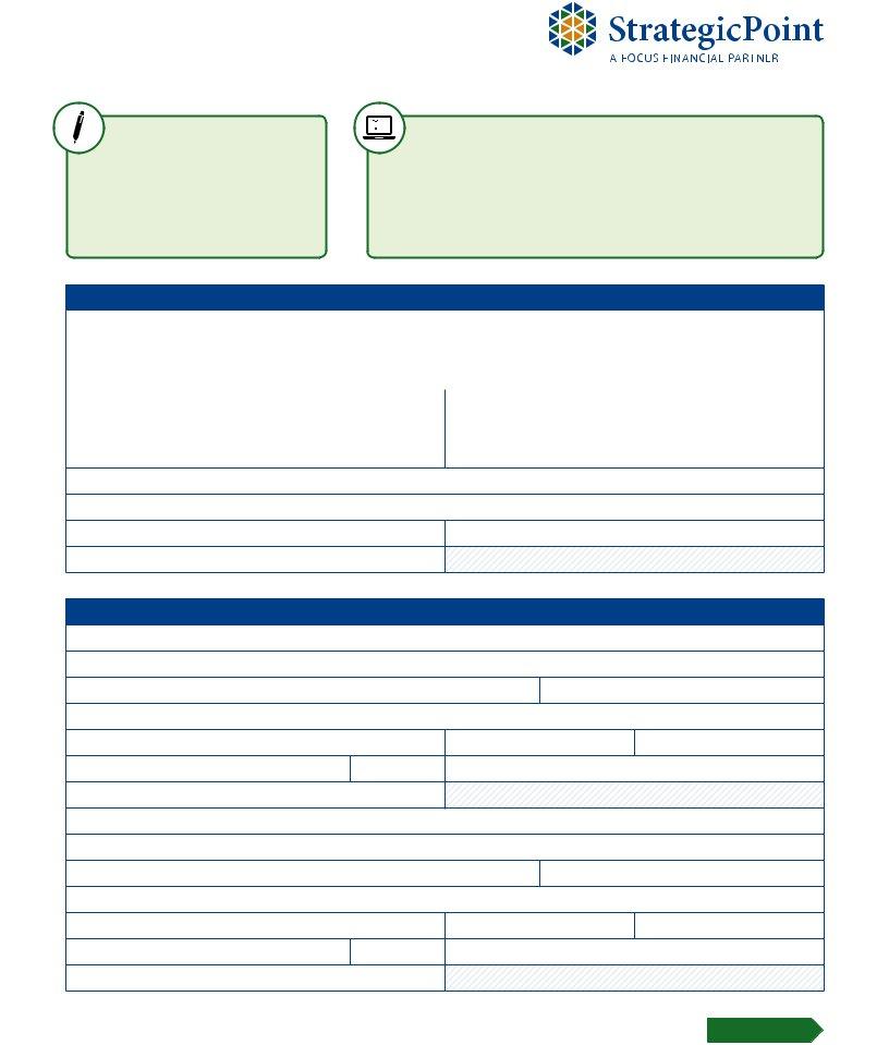 Strategic Point Questionnaire ≡ Fill Out Printable PDF Forms Online