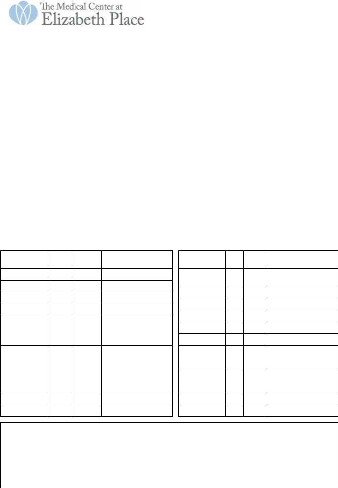 Surgery Scheduling Sheet Fill Out Printable PDF Forms Online
