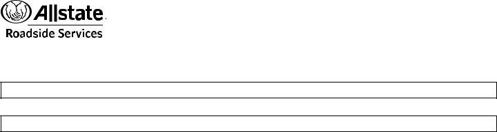 Towing Contract With Allstate ≡ Fill Out Printable PDF Forms Online
