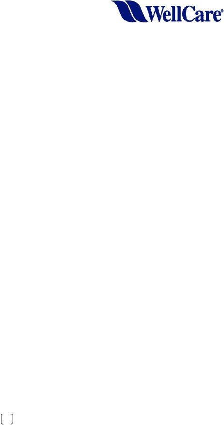 Wellcare Prior Authorization PDF Form - FormsPal