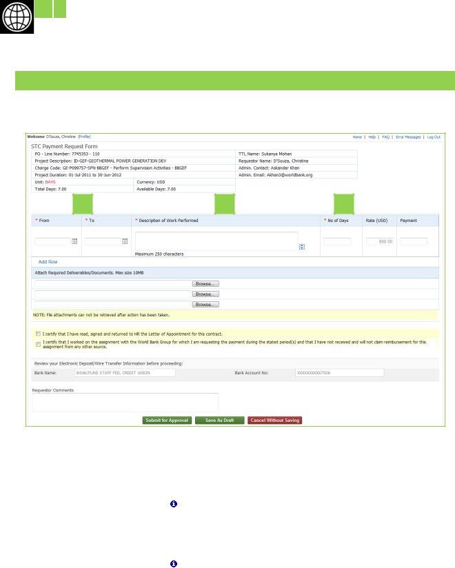 World Bank St Payment Request ≡ Fill Out Printable PDF Forms Online