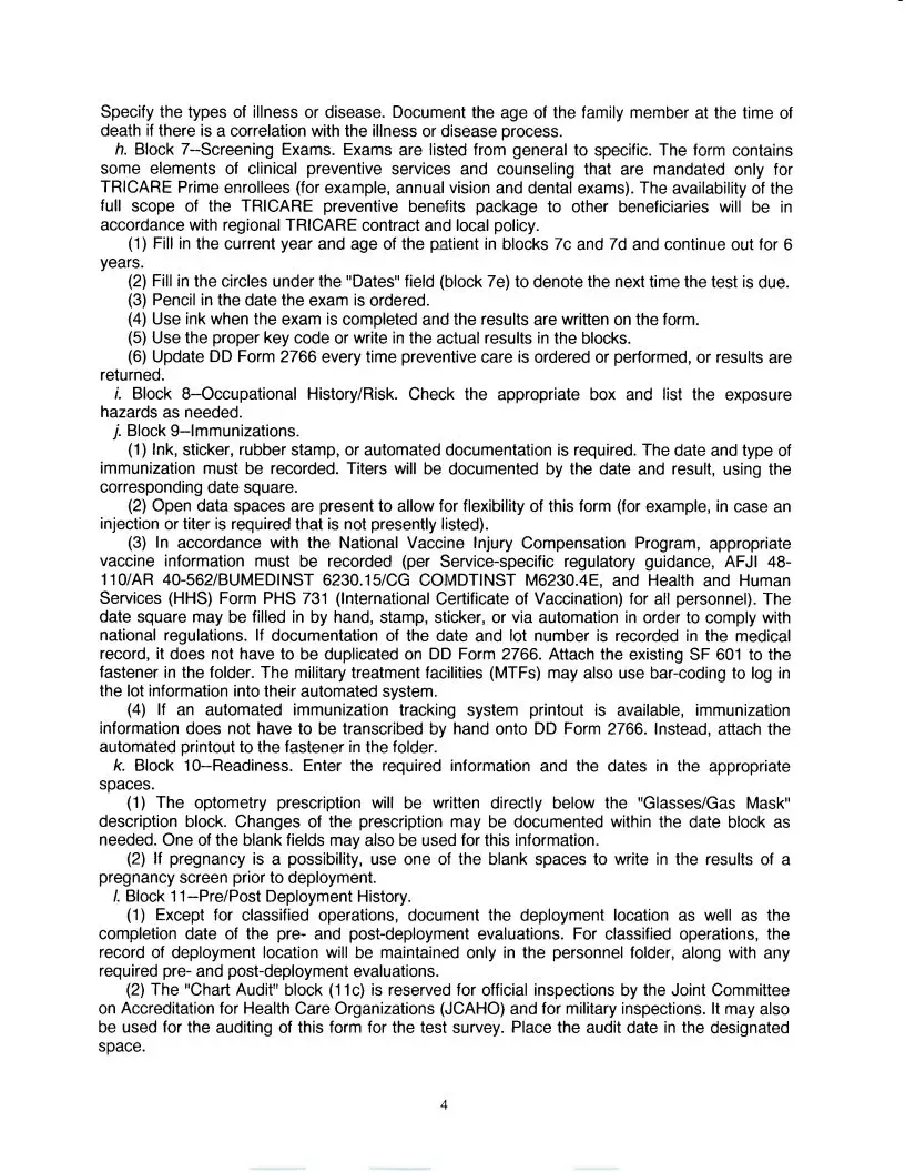 Dd Form 2766C ≡ Fill Out Printable PDF Forms Online