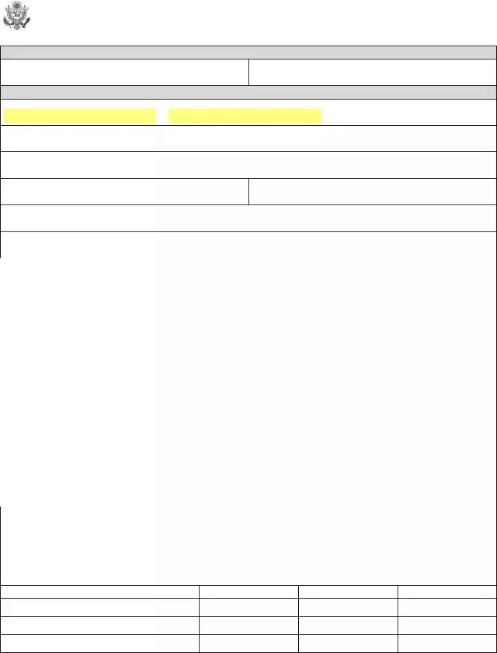 Ds 174 Application For Employment PDF Form - FormsPal